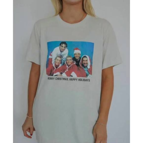 FRIDAY + SATURDAY | Tops | New Friday Saturday Nsync Happy Holidays Tee ...